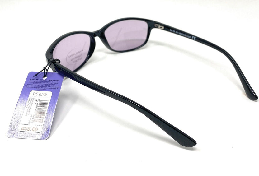 Boots REACTOLITE™ Sunglasses Photochromic Black Frames 123F – Clubit.co ...