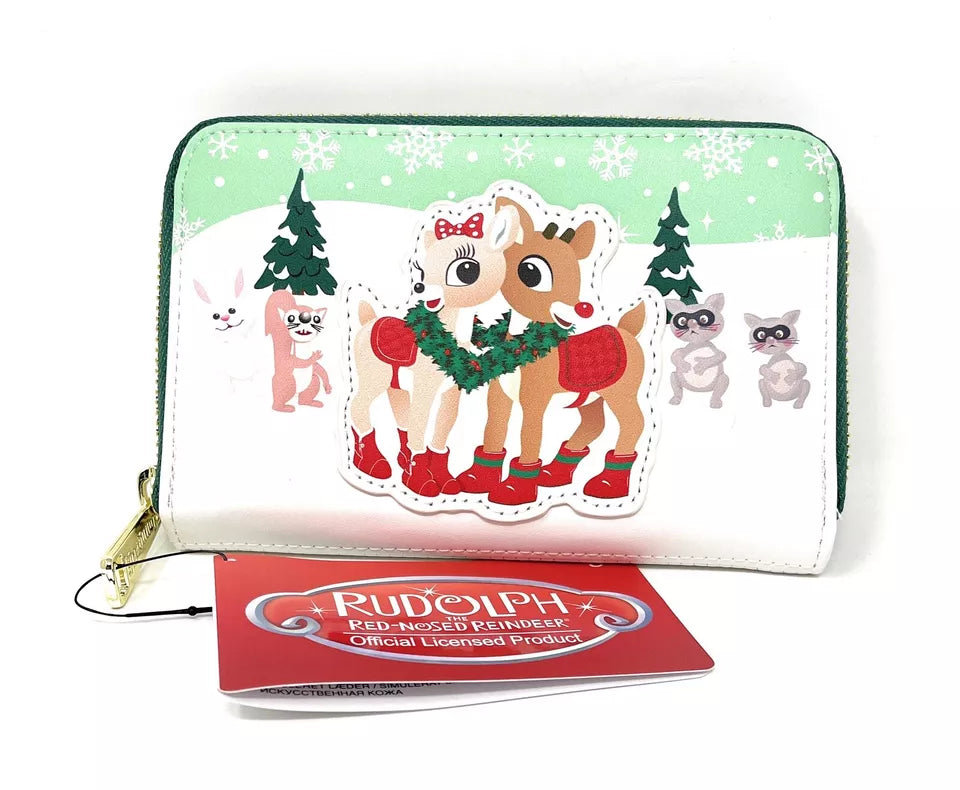 Loungefly Wallet Rudolph The Red Nosed Reindeer Merry Couple – Clubit ...